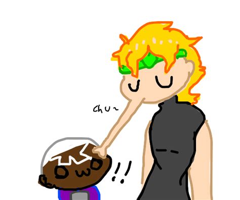 Pucci And Dio Kissing Owo Drawception