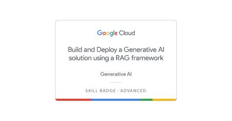 Build And Deploy A Generative Ai Solution Using A Rag Framework Skill