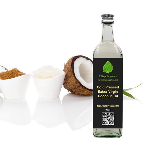 Village Organica Extra Virgin Cold Pressed Coconut Oil