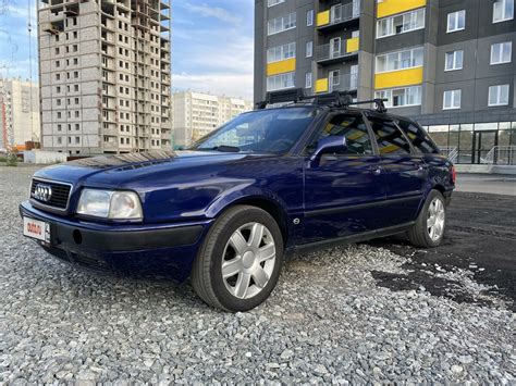 Купить б у Audi 80 V B4 2 0 Mt 115 л с бензин механика в Челябинске синий Ауди 80 V B4