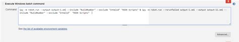 Re Execute Test Cases And Merge The Robot Framework Reports Via Jenkins Codeproject