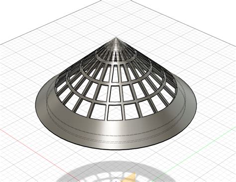 Solved Help Needed Trying To Make A Cone With Holes Like A Cage
