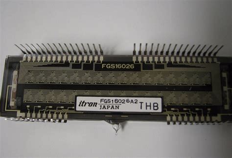 Noritake Itron Fgs16026 A2 Thb Japan 4 X 1 Vfd Vacuum Fluorescent Di