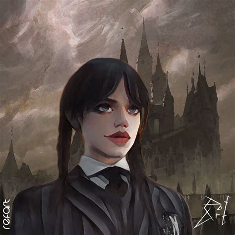 Wednesday Adams Fan Art Netflix On Behance