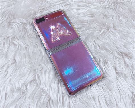 Samsung Galaxy Z Flip Mirror Purple Mobile Phones Gadgets Mobile Phones Android Phones