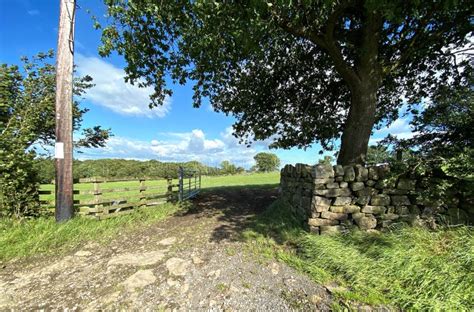 Open Farm Gate In Great Timble Harrogate Uk Stock Image Image Of