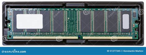 Module Of Computers Memory Stock Image Image Of Digitally 51377345