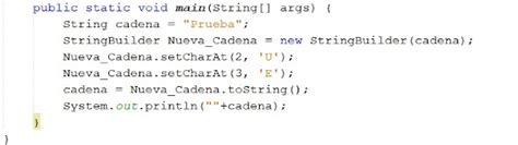 Reemplazar Caracteres De Una Posición En Un String Java