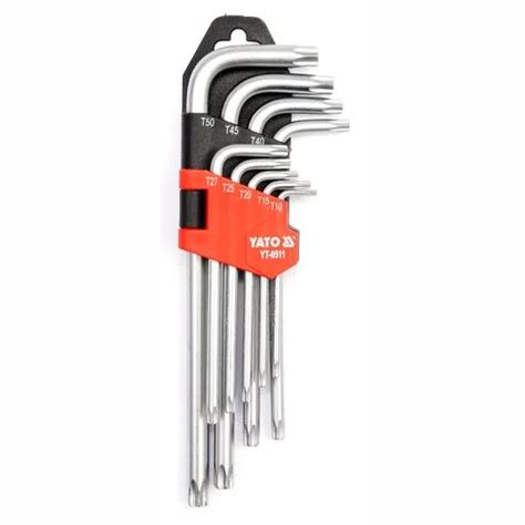 Silver 9 Pcs Torx Key Set At Best Price In Mumbai Toolex International