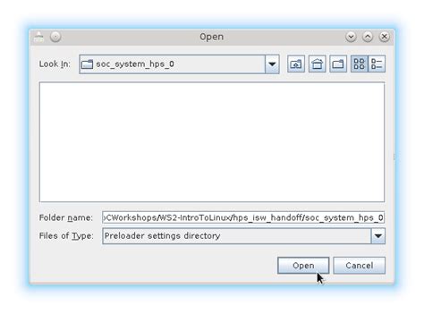 Ws2 Linux Kernel Introduction For Altera Soc Devices Lab 1 Preloader Documentation