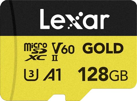 Brandclub Lexar 128gb Professional Gold Micro Sd Card Uhs Ii C10