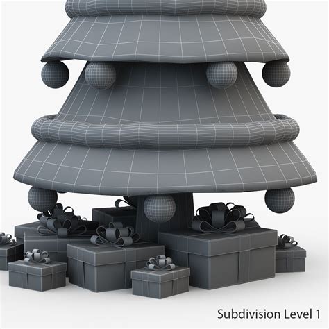 크리스마스 트리 3d 모델 19 Max Free3d