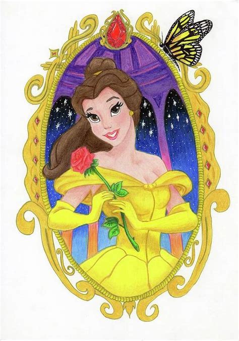 Disney Princess Belle Art