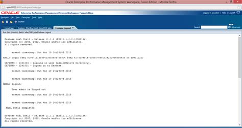 Run Batch File In Workspace Oracle Hyperion Labs