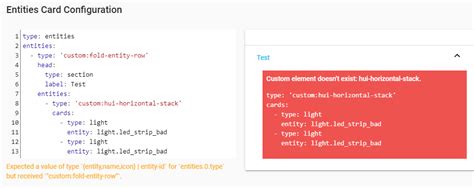 Custom Button Card In A Fold Entity Row Will Not Stack Horizontal Frontend Home Assistant