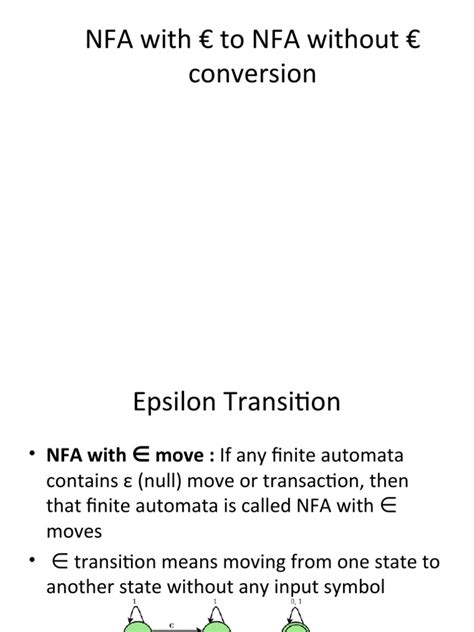 nfa with to nfa without conversion pdf