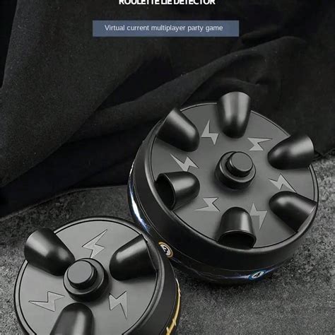 Lie Detector Test Electric Shock Finger Game Shocking Fate Gear Fun