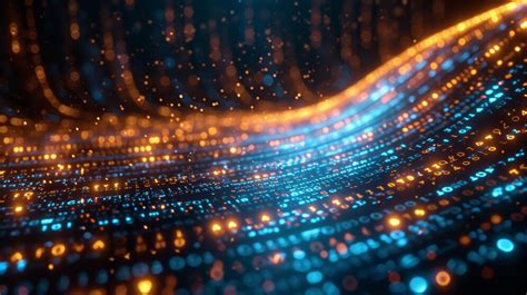 Premium Ai Image An Abstract Representation Of Data Flow With Streams