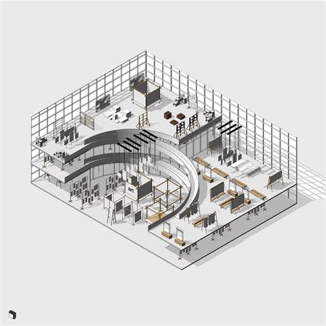 3d Model Revit Art Gallery Toffu Co