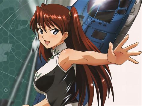 Aika R 16 Blue Eyes Brown Hair Jpeg Artifacts Shinkai Eri Konachan Com Konachan Com Anime