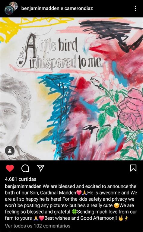 Cameron Diaz E Benji Madden Anunciam Nascimento Do Filho