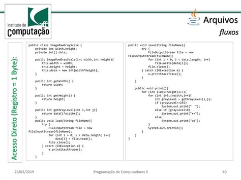 Conteúdo Entrada e Saída Através de Arquivos ppt carregar