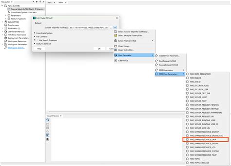 Fme Flow Resources Uploading Referencing And Configuration Fme