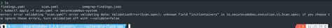 unknown field initcontainers in curecodebox execution v1 scan spec · issue 784