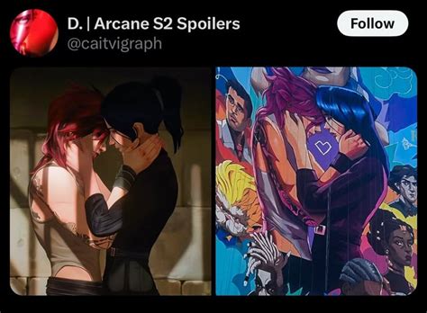 Arcane Season 2 Act 3 Spoilers Cait Vi Fanart Cait And Vi Arcane