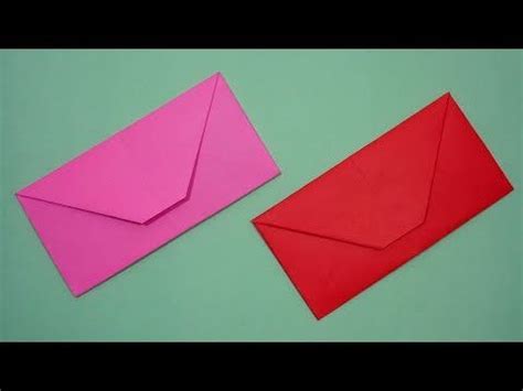 DIY Easy Origami Envelope How To Make An Envelope Out Of Paper Without Glue Or Tape