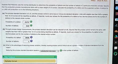 suppose that motorola uses the normal distribution to determine the