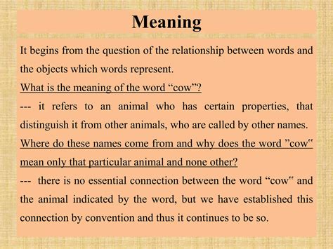 Semantic Vs Pragmatics Ppt