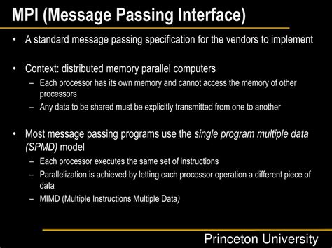 Ppt Message Passing Interface Powerpoint Presentation Free Download Id5196523