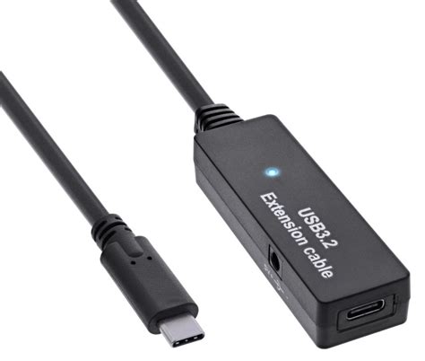 Usb 32 Gen1 Active Extension Usb C Male To Usb C Female 5m Kvm