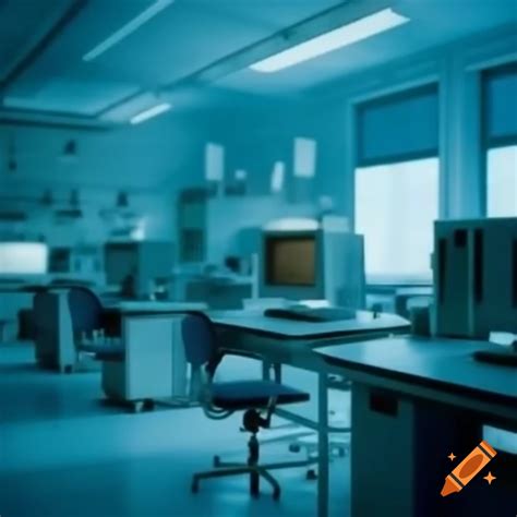 2004 Computer Laboratory With Vintage Technology On Craiyon