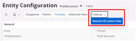 Unpublish Process In Entity Configuration Its Ok This Procedure Ifs Community