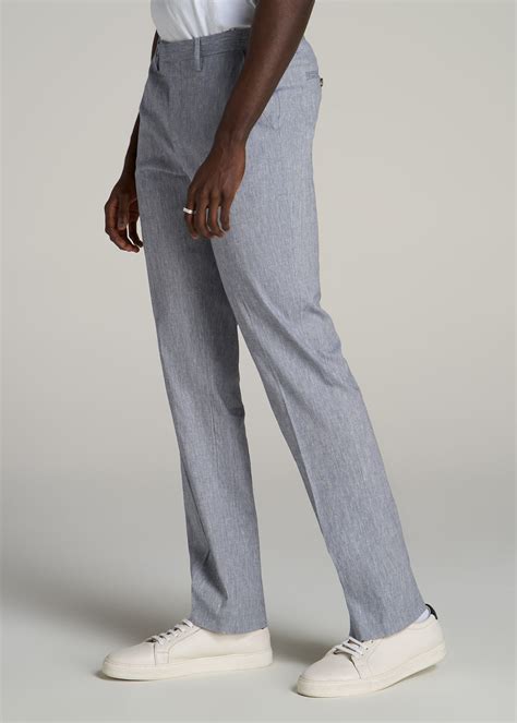 Stretch Linen Dress Pants For Tall Men American Tall