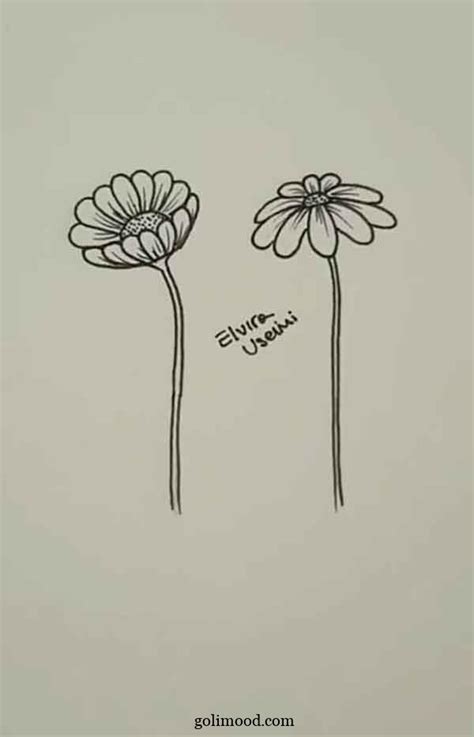 طرح نقاشی ساده ؛ 20 مدل کودکانه و خام برای چاپ کردن راحت و اسان جدید و کیوت گـُـ ـلـی مُــــב