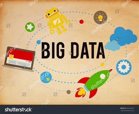 빅 데이터 데이터베이스 스토리지 분석 보안 스톡 일러스트 324233297 Shutterstock