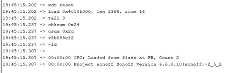 Flashing A New Generation Sonoff Rf With Esp8255 · Issue 6365 · Arendsttasmota · Github