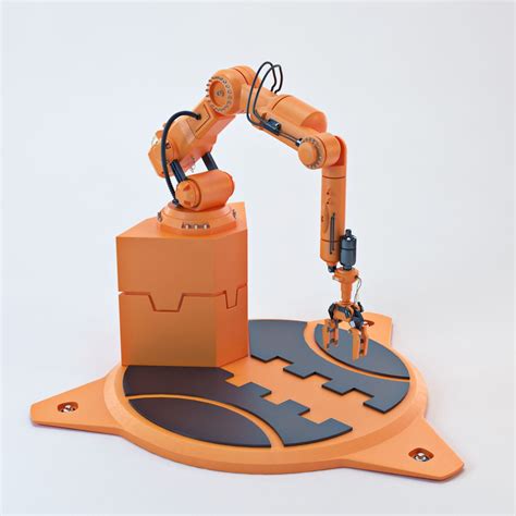 산업용 로봇 팔 04 3d 모델 79 Obj Max 3ds Free3d