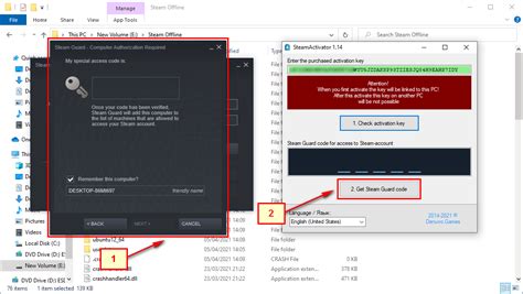 Setup Steam Offline Mode Denuvo Games