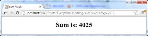 How To Handle Exceptions In Struts