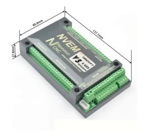 Controladora Cnc 5 Eixos Nvem V5 Ethernet Mach3 R 1 099 Em Arapongas Paraná Mebuscar Brasil