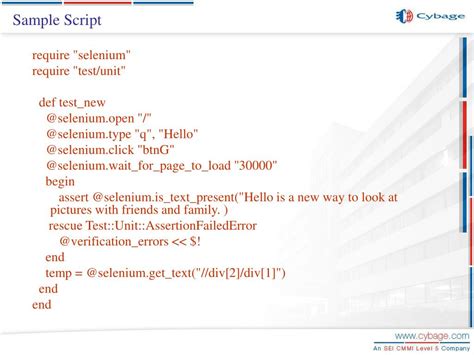 Ppt Automation Using Selenium Powerpoint Presentation Free Download Id