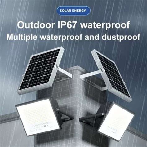 Solar Powered Flood Light Sublyly