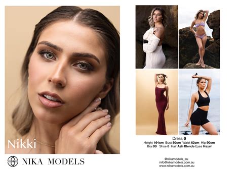 Nikki Compcard — Nika Models