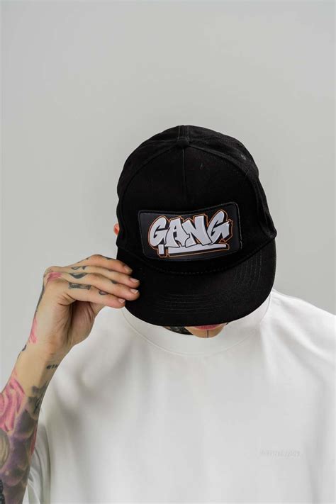 Gang Cırtlı Patch Dahil Cap Şapka Gangown