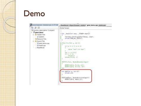 PPT Google C Testing Framework PowerPoint Presentation Free Download ID 2796680