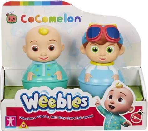 Cocomelon Weebles 2 Figure Pack Jj Tomtom 07704 New £9 99 Picclick Uk